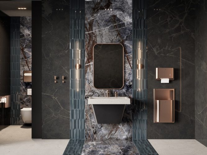 Bradley’s Elvari Washroom Accessories Collection Wins Prestigious Interior Design Award | phcppros
